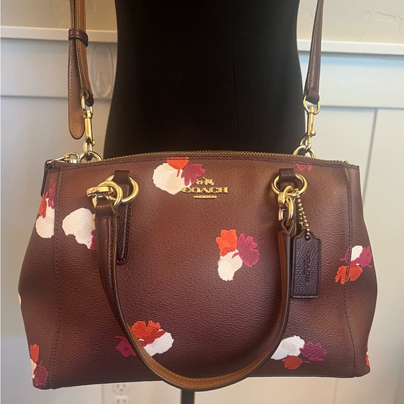 Coach | Bags | Coach Mini Christie Carryall In Field Flora Print | Poshmark